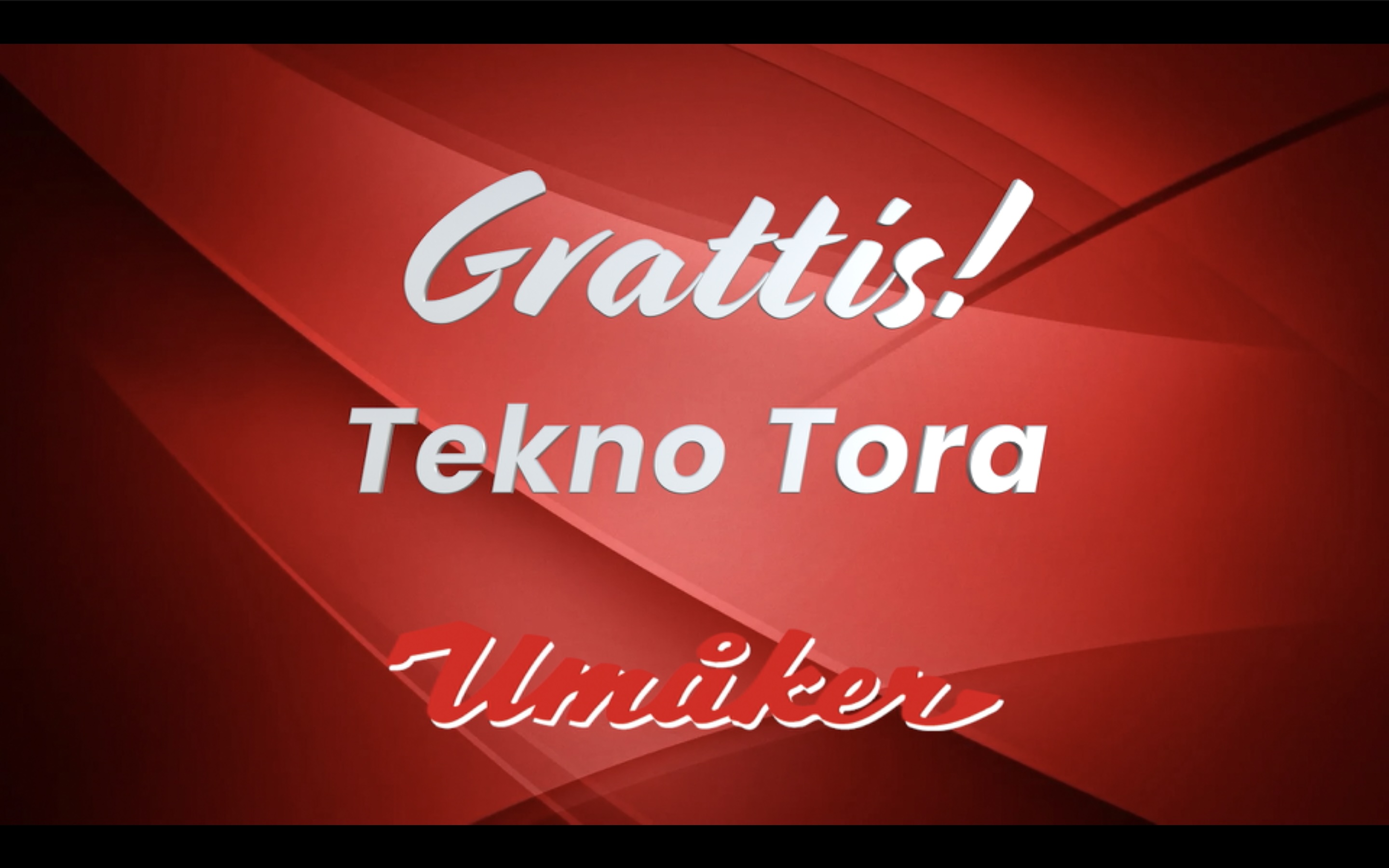 Tekno Tora segrade med Emma