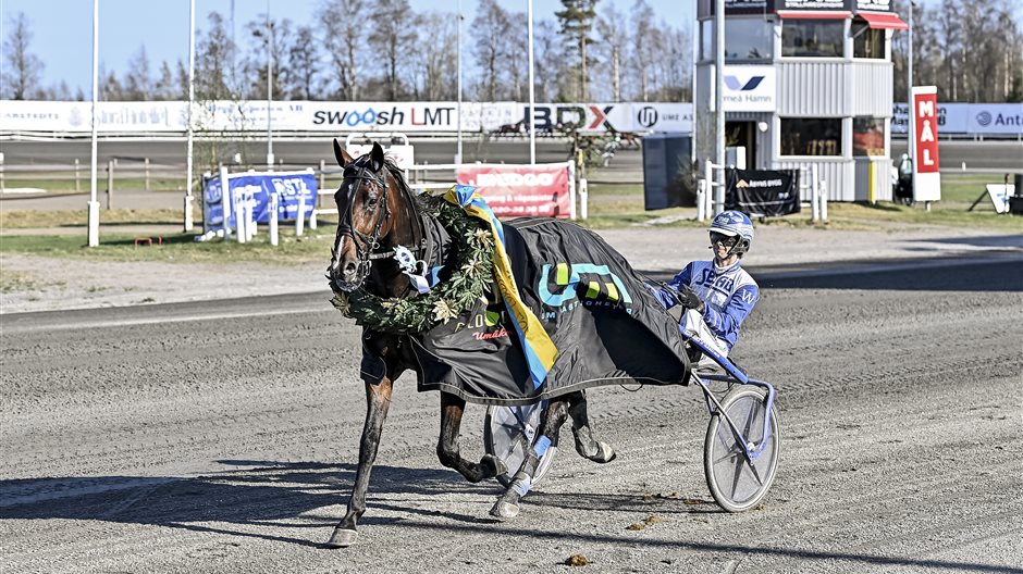 V75®: Två segrar varav en dubbelseger