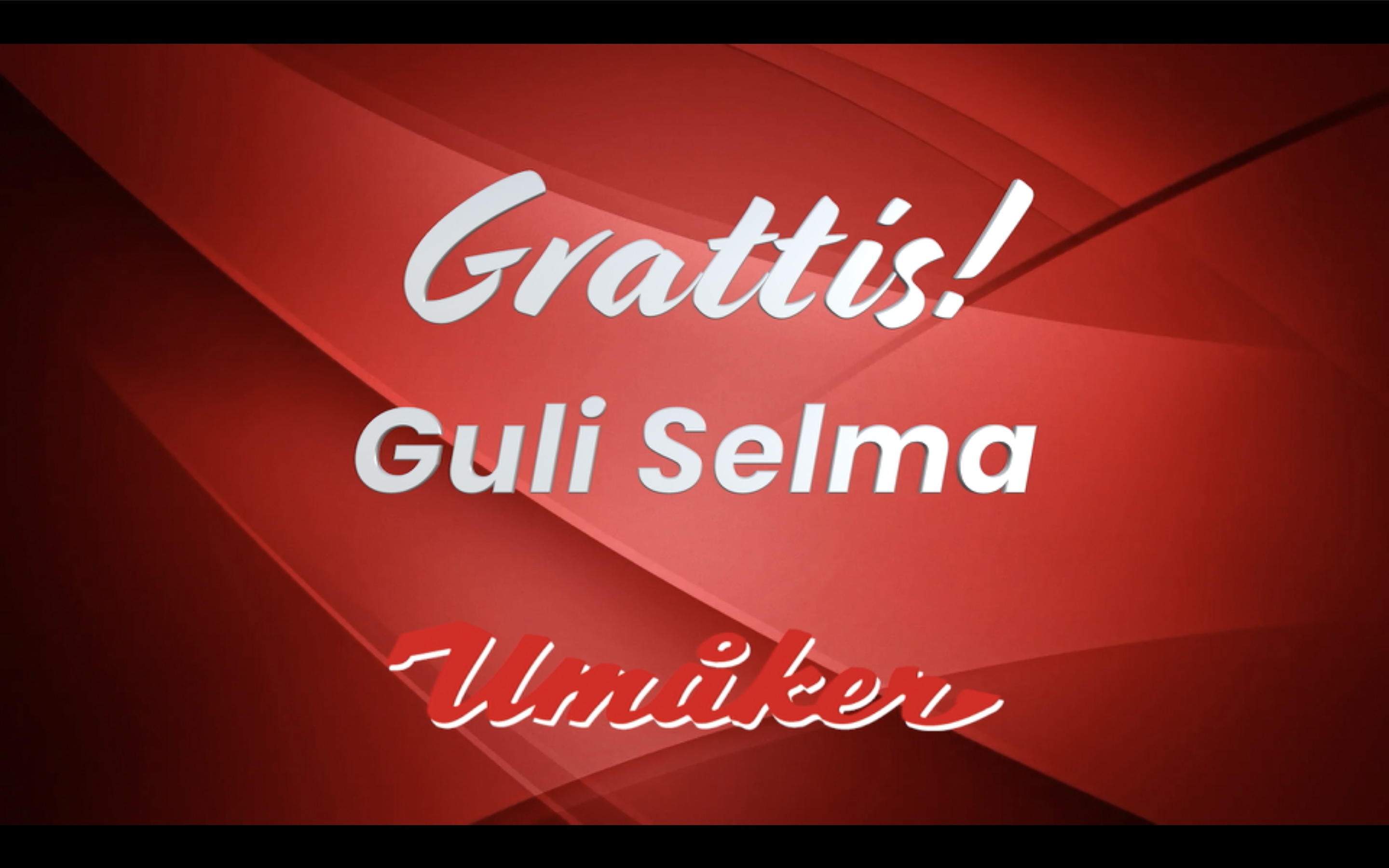 Säker seger för Guli Selma!